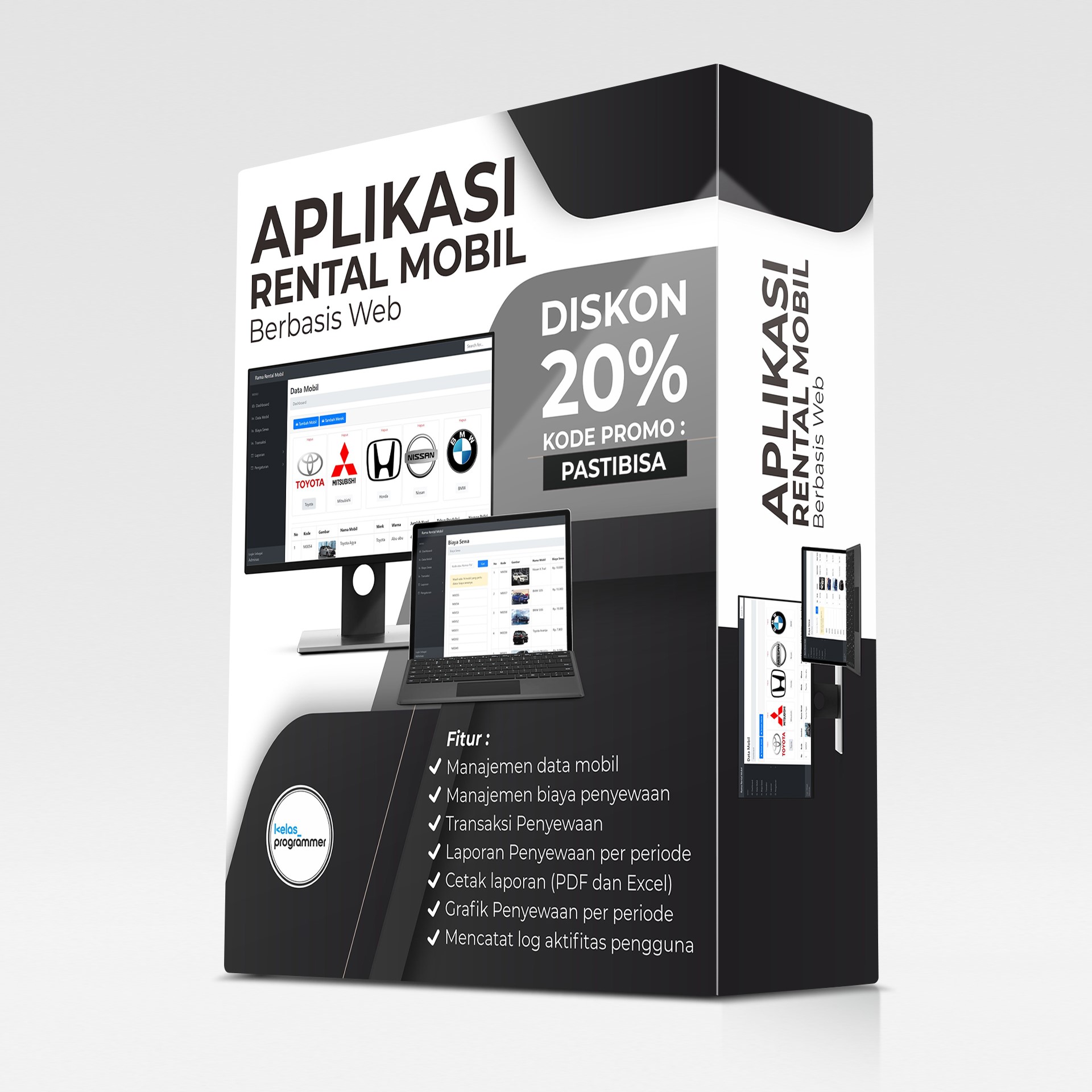 Contoh DFD Sistem Informasi Rental Mobil – Kelas Programmer | Tempat ...