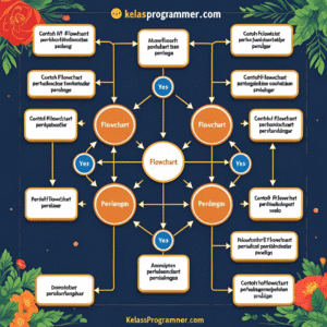 Contoh Flowchart Perulangan : For, While dan Do While – Kelas ...