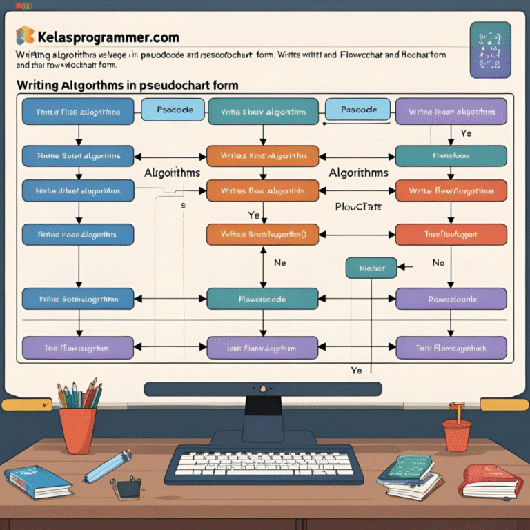 Penulisan Algoritma Dalam Bentuk Pseudocode Dan Flowchart – Kelas ...